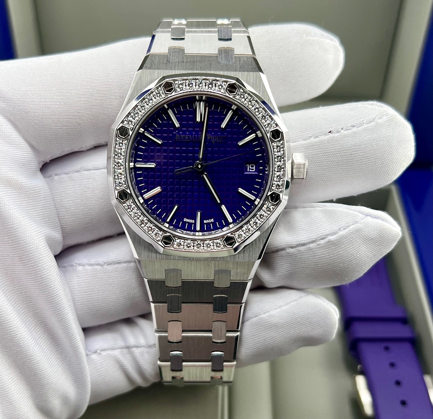 Audemars Piguet Royal Oak Selfwinding 15551BC Domaine de Murtoli Speci ...