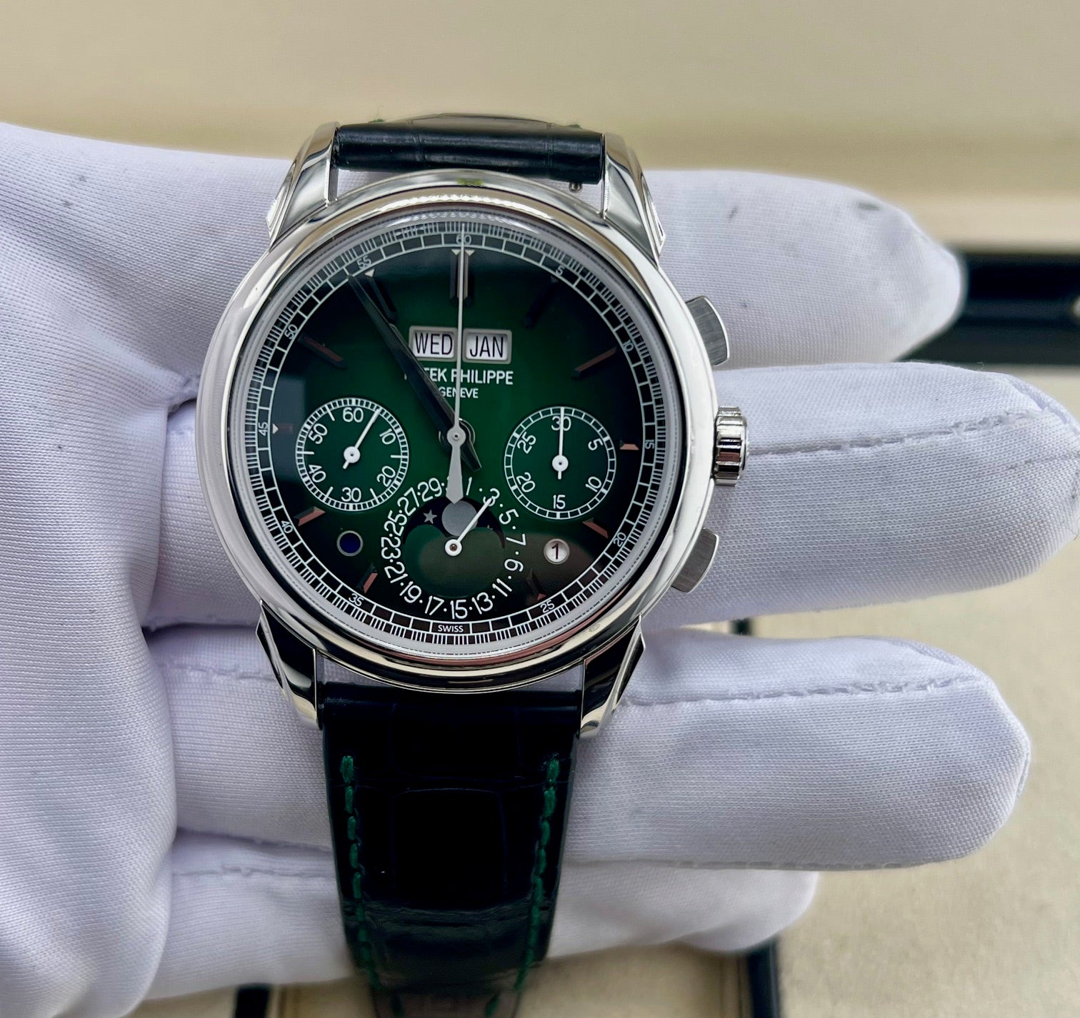 Patek Philippe Grand Complications 5270P 2022 Platinum NO double case ...